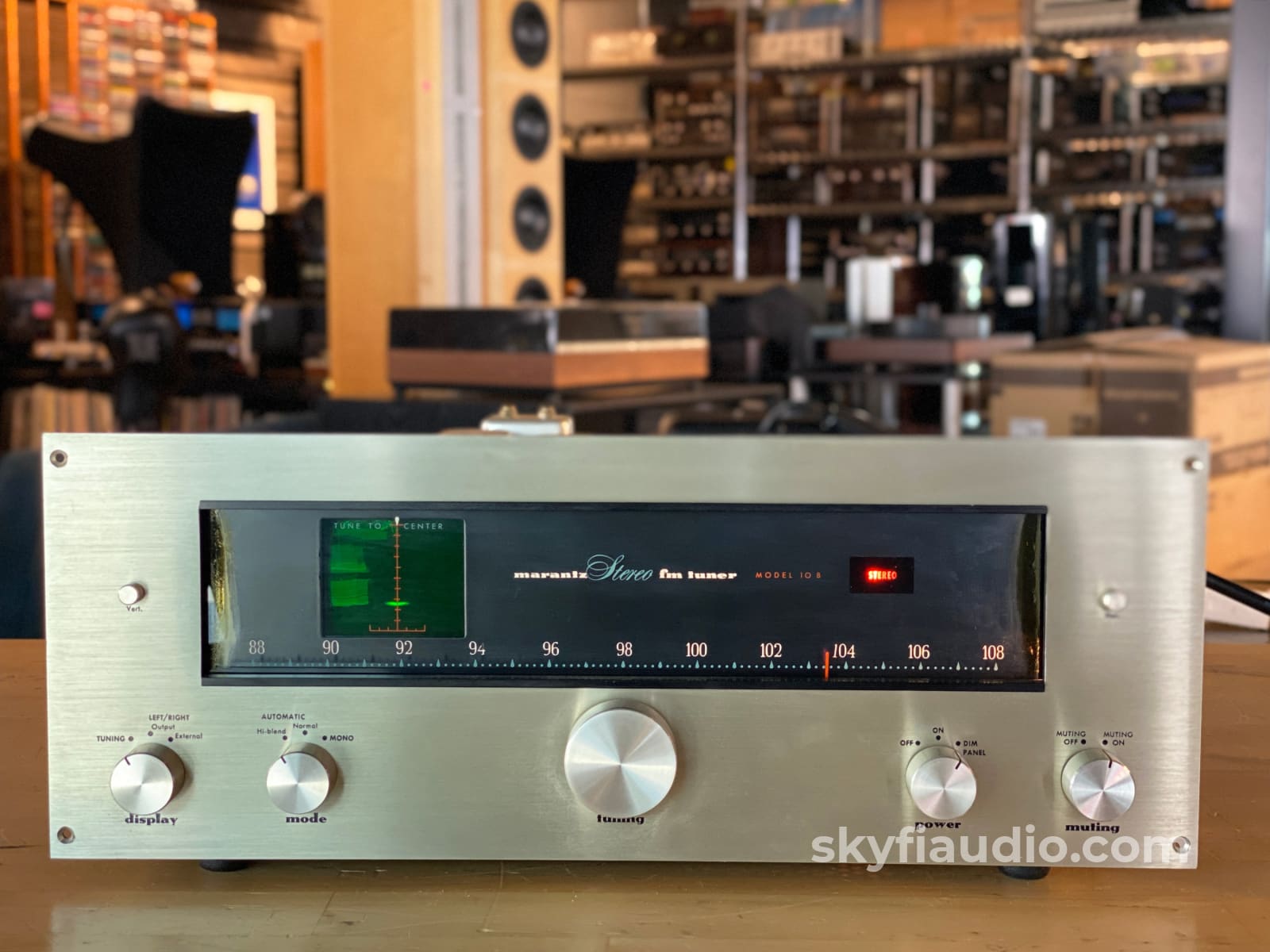 Marantz 10B Vintage Analog Tube Tuner - Top 3 Tuners Ever Made and Hig