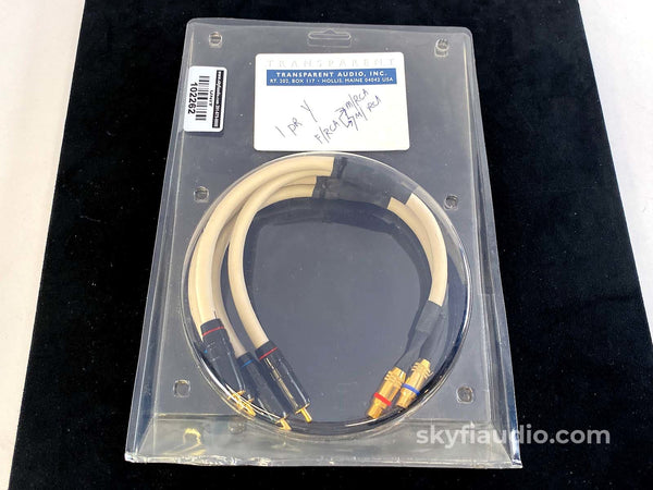 Transparent Audio - Rare Y-Splitter RCA Audio Cables - New Old Stock ( – SkyFi Audio