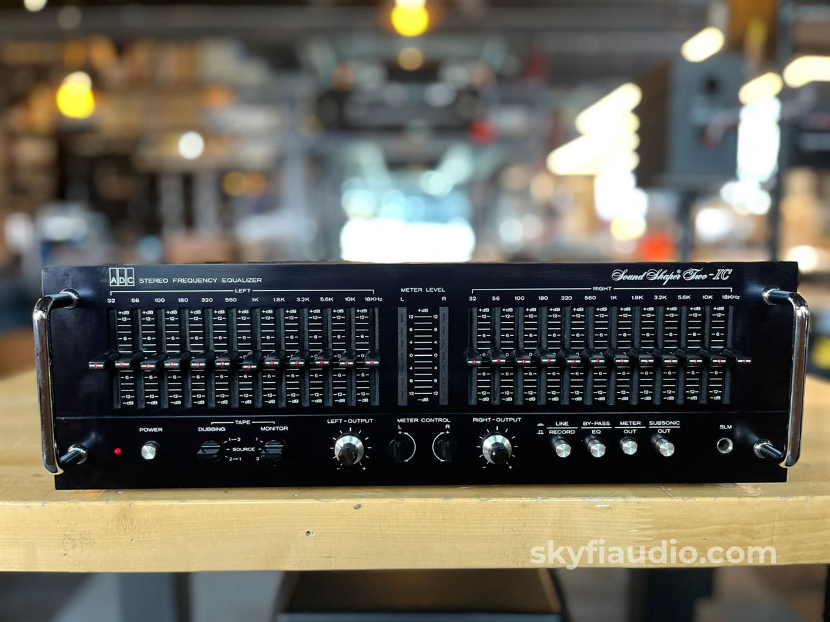 ADC Sound Shaper Two-IC Vintage Stereo Equalizer - Lightly Serviced