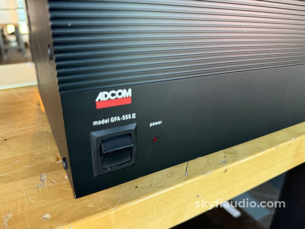 Adcom GFA-555 MKII Amplifier- Serviced