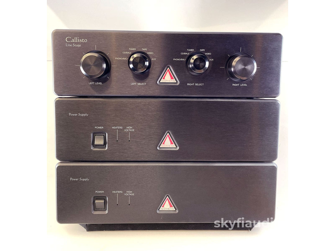 Aesthetix Callisto Signature Edition Tube Preamplifier w/Dual Power Su