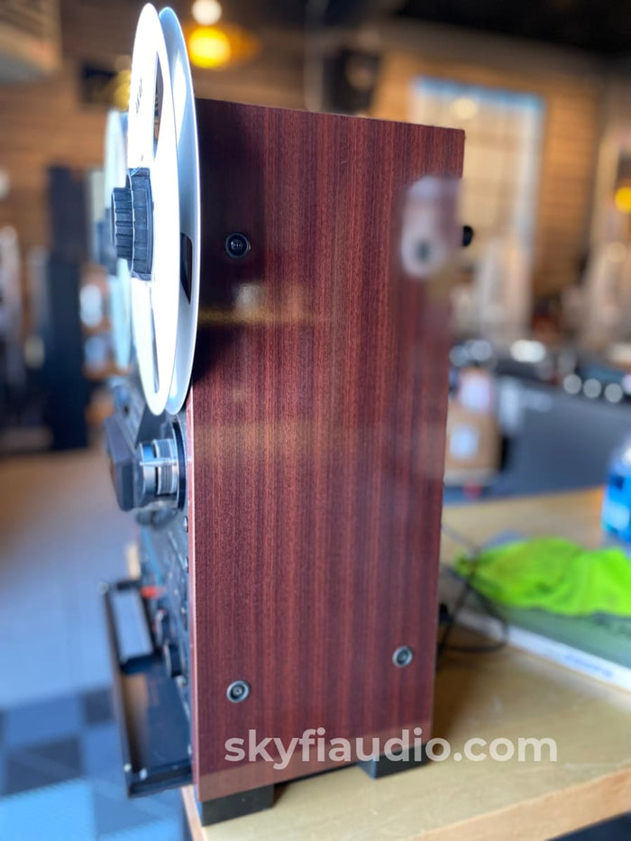 Akai GX-747 Reel to Reel In Rare Dark Gray Finish