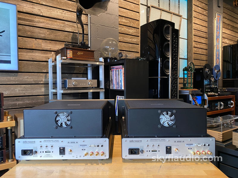 AUDIO RESEARCH REFERENCE 160M (REF 160M) - MOST BEAUTIFUL AMPLIFIER EV
