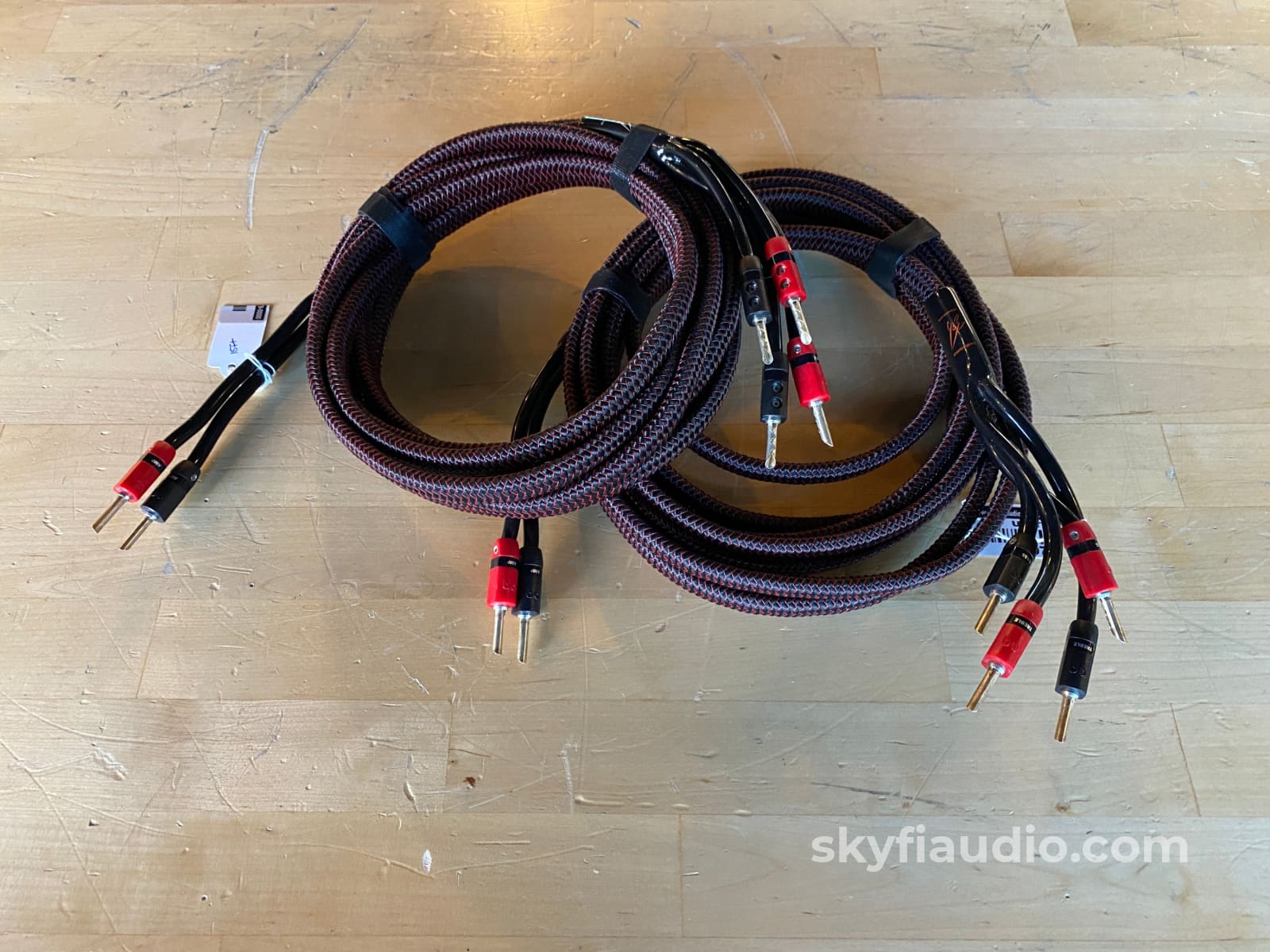 AudioQuest Rocket 33 Speaker Cables w/Bi-Wire Bananas (Pair) - 15ft