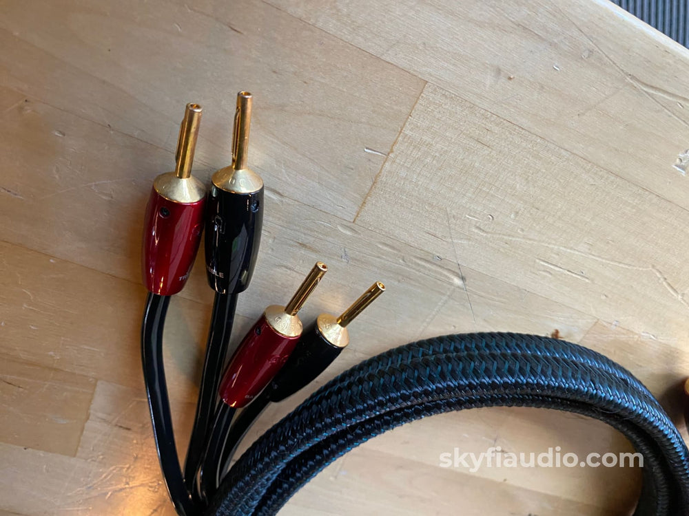 AudioQuest Rocket 88 Bi-Wire Speaker Cables (Pair) With 72v DBS - 8 Fe