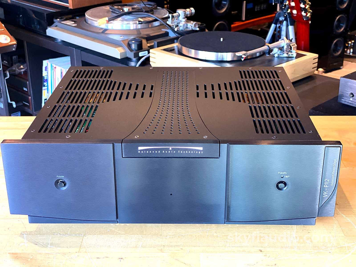 BAT VK-P12 - All Tube Balanced Phono Preamp - Like New And Complete