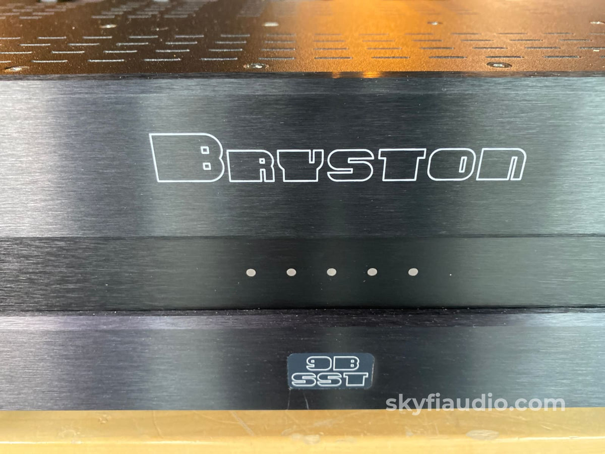 Bryston 9B SST Home Theater Amplifier - 140W x 5 Into 8 Ohms
