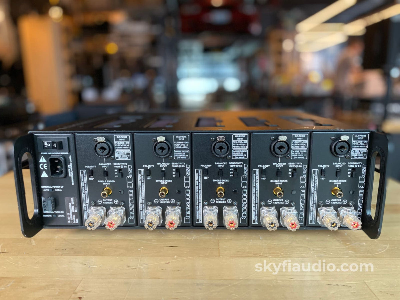 Bryston 9B SST Home Theater Amplifier - 140W x 5 Into 8 Ohms