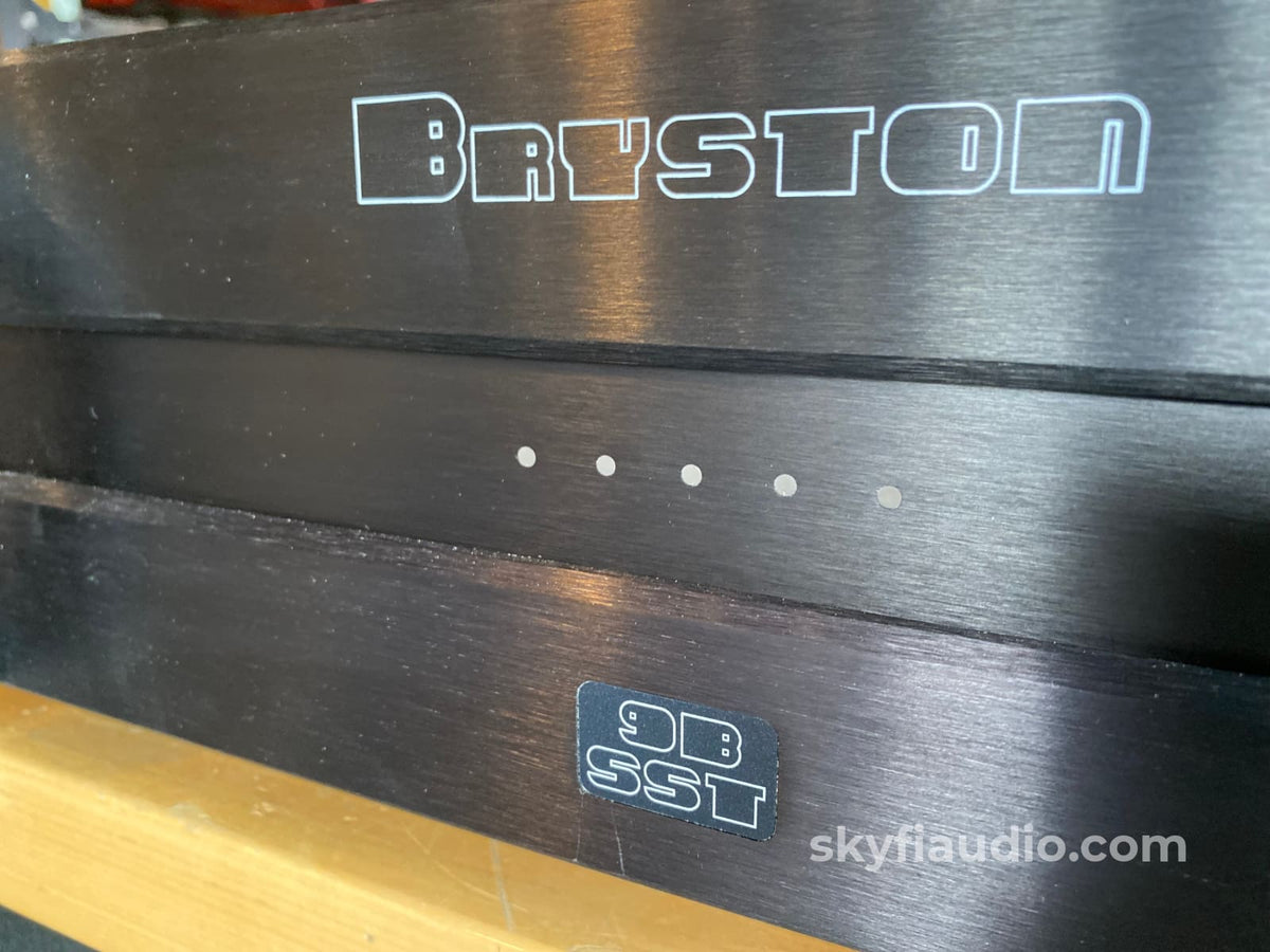 Bryston 9B SST Home Theater Amplifier - 140W x 5 Into 8 Ohms