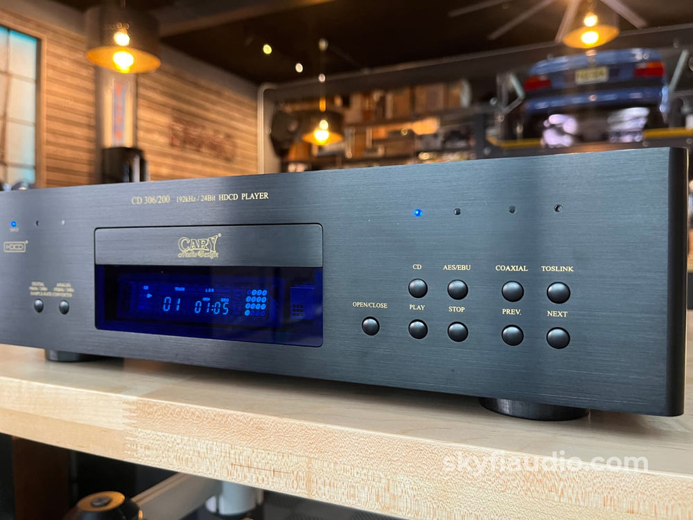 Cary Audio 306/200 Upsampling HDCD Player w/ Eight Burr-Brown DACs!