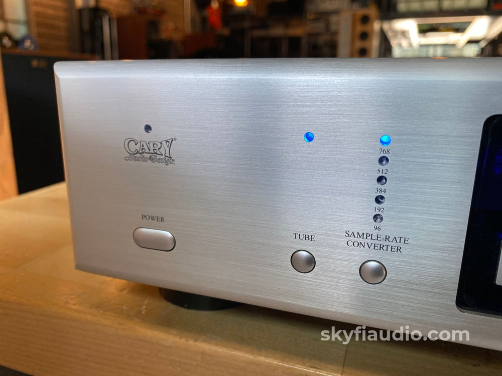 Cary Audio CD 303/300 Upsampling CD Player w/Selectable Tube Output St