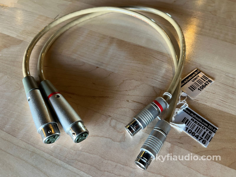 Cello Strings Female XLR to Male Fischer Cable/Jumper Pair - 22"