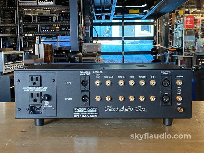 Classe Audio DR-5 All Analog Solid State Preamp with Phono - Serviced