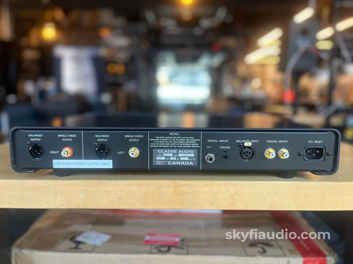 Classe DAC-1 - D/A Converter With Dual UltraAnalog 20-bit DACs