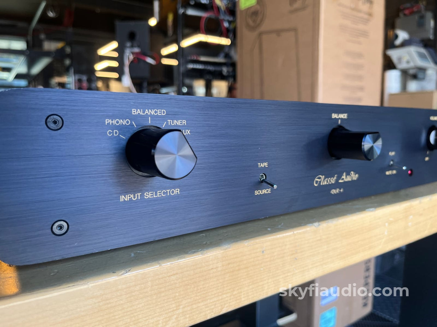 Classe DR-4 Preamplifier w/MM and MC Phono Inputs