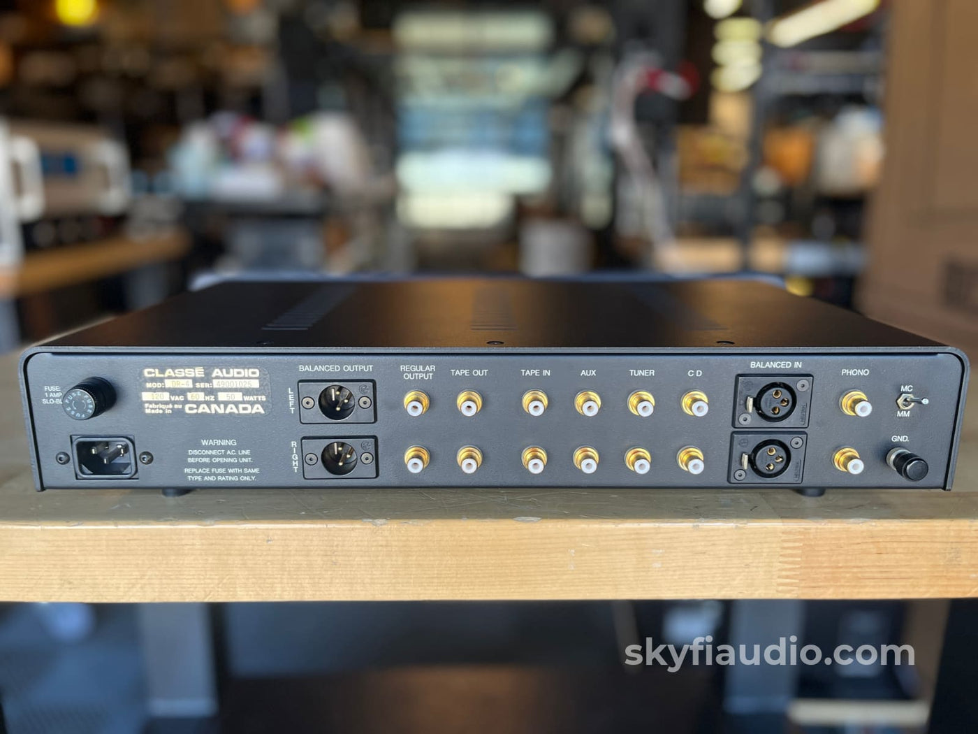 Classe DR-4 Preamplifier w/MM and MC Phono Inputs