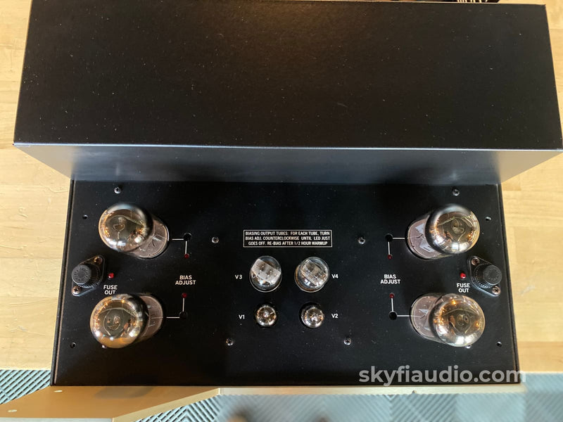 Conrad Johnson MV-60SE (Special Edition) Tube Amplifier Fitted With 65 ...