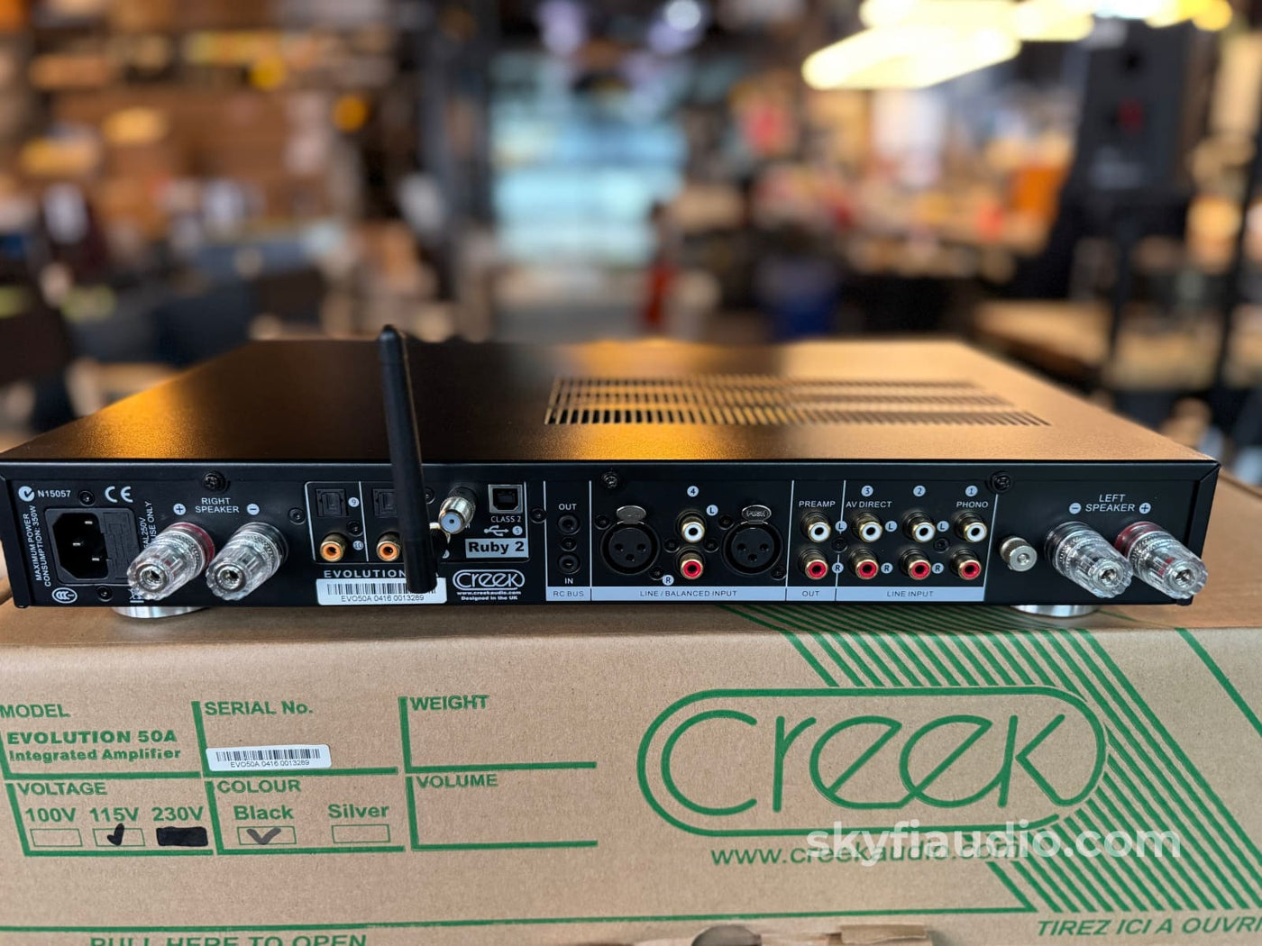 Creek Evolution 50A Integrated Amp w/Ruby 2 DAC Module - Complete