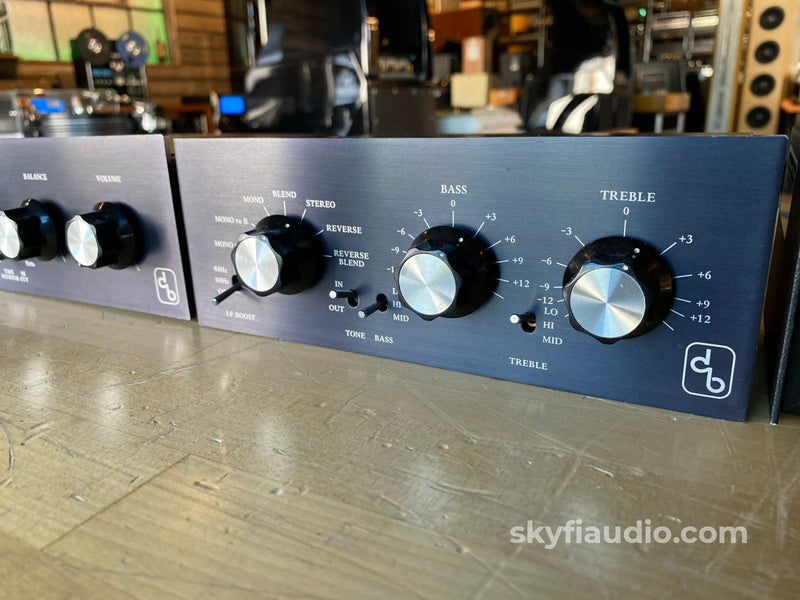 DB Systems DB-1, DB-5, DB-2 - Preamp w/Phono, Tone Control, and Power