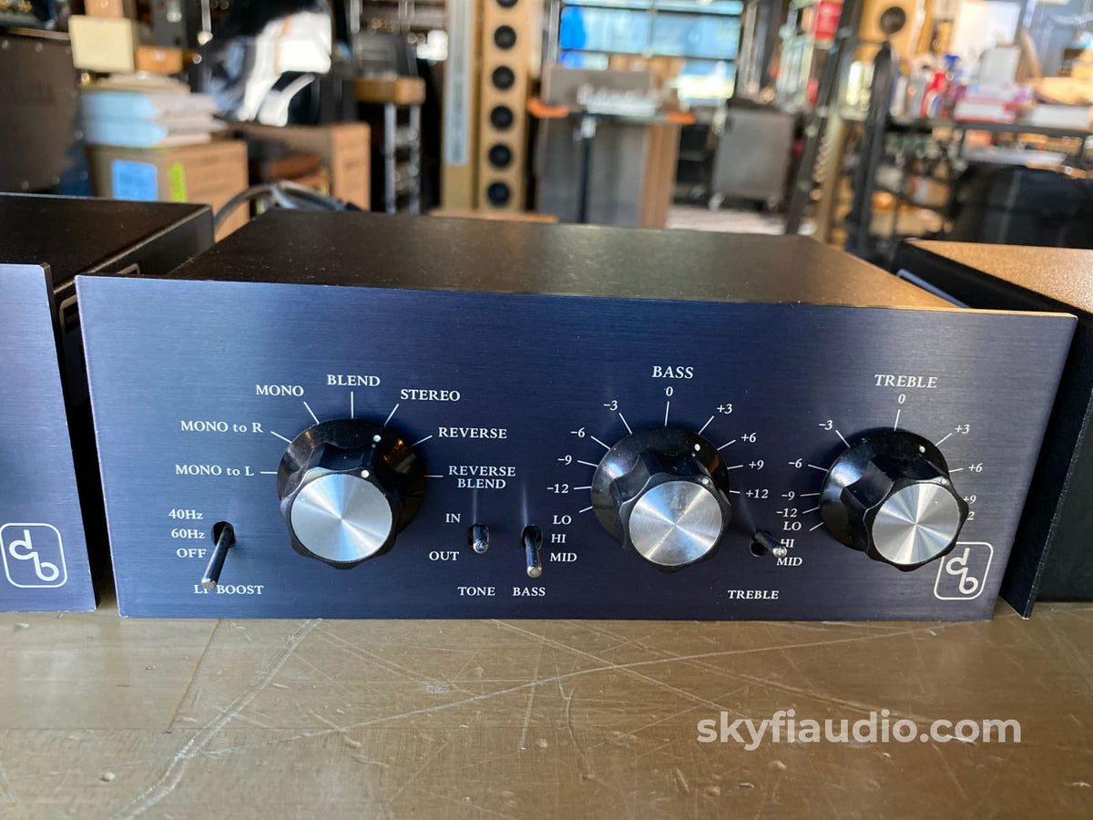 DB Systems DB-1, DB-5, DB-2 - Preamp w/Phono, Tone Control, and Power