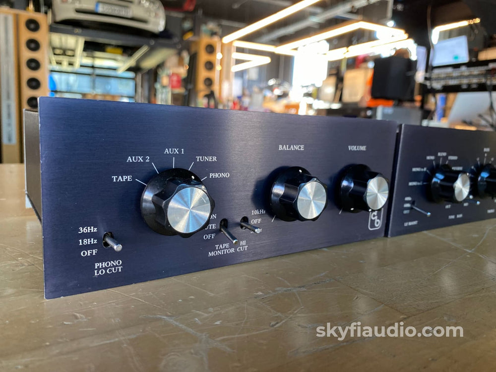 DB Systems DB-1, DB-5, DB-2 - Preamp w/Phono, Tone Control, and Power