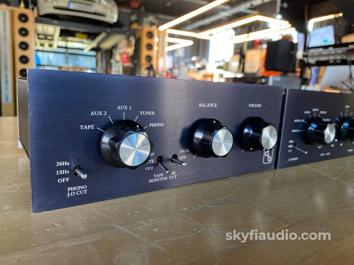 DB Systems DB-1, DB-5, DB-2 - Preamp w/Phono, Tone Control, and Power