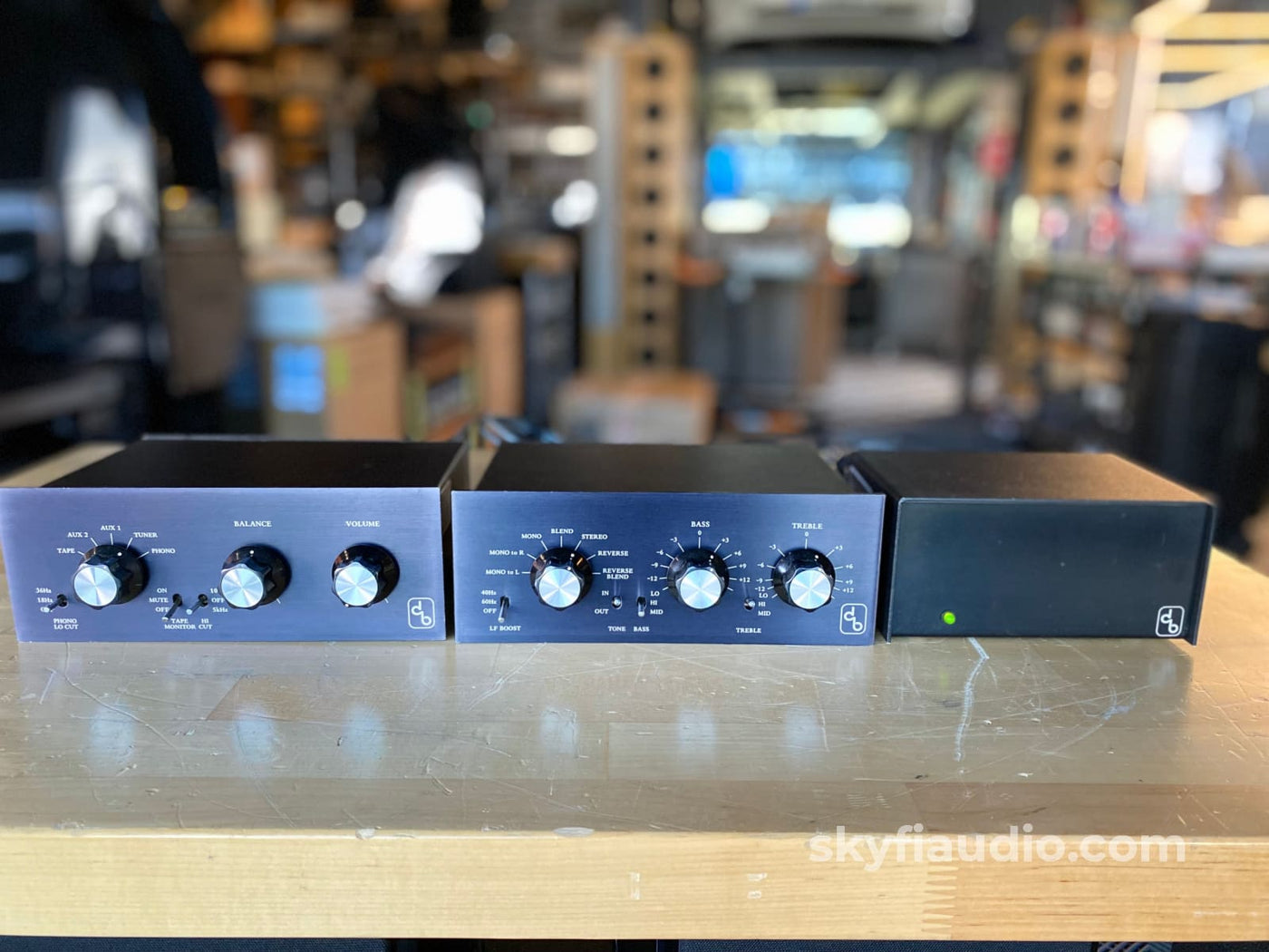 DB Systems DB-1, DB-5, DB-2 - Preamp w/Phono, Tone Control, and Power