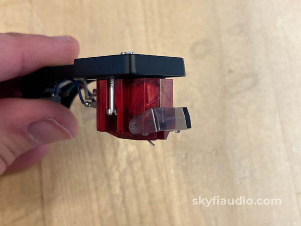 Denon DL-110 MC Phono Cartridge Paired w/Vintage Technics SH-98 Headsh