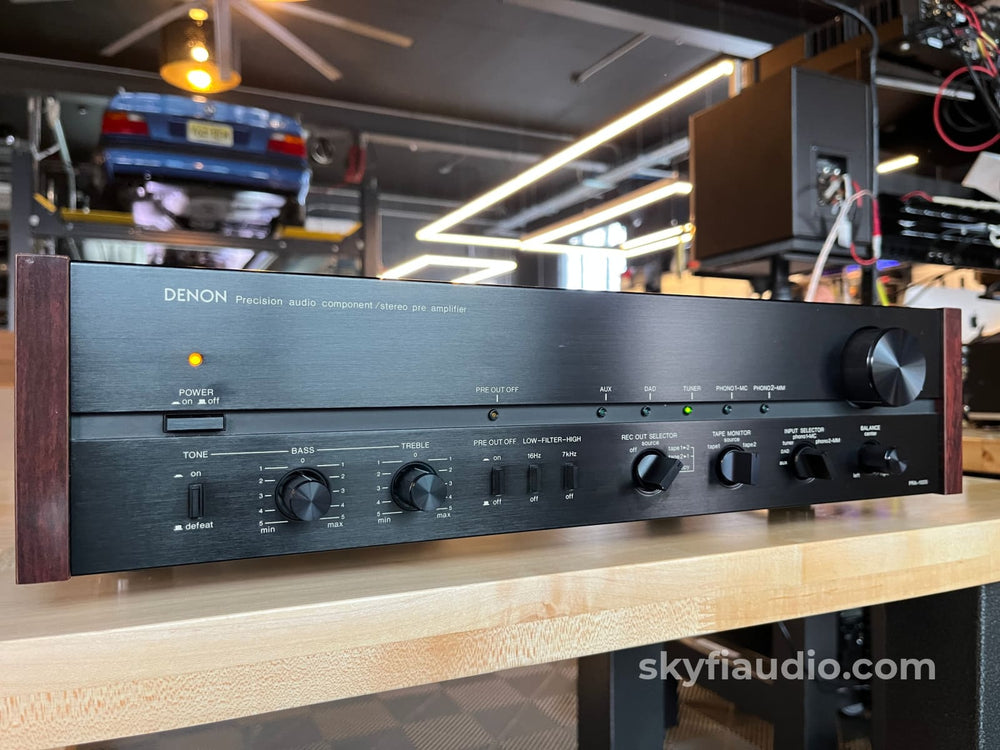 Denon PRA-1000 Vintage Preamplifier w/MM and MC Phono Stage