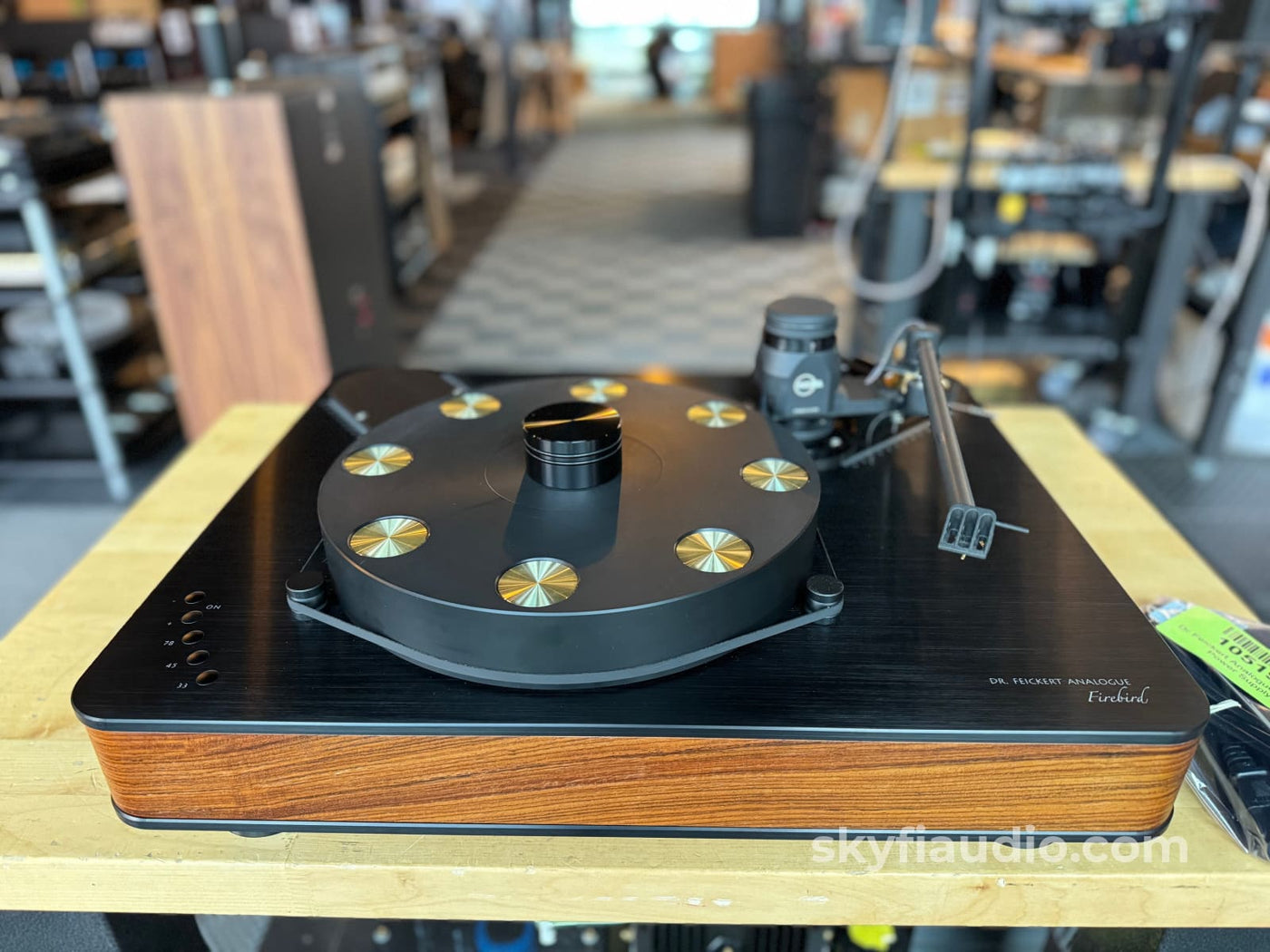 Dr. Feickert Firebird Turntable with Kuzma Tonearm - Stereophile Class