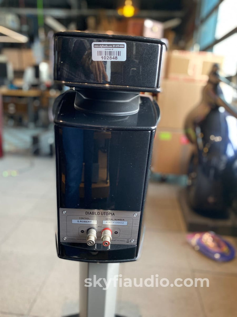 Focal Diablo Utopia III Speakers - As New And Complete With Stands ...