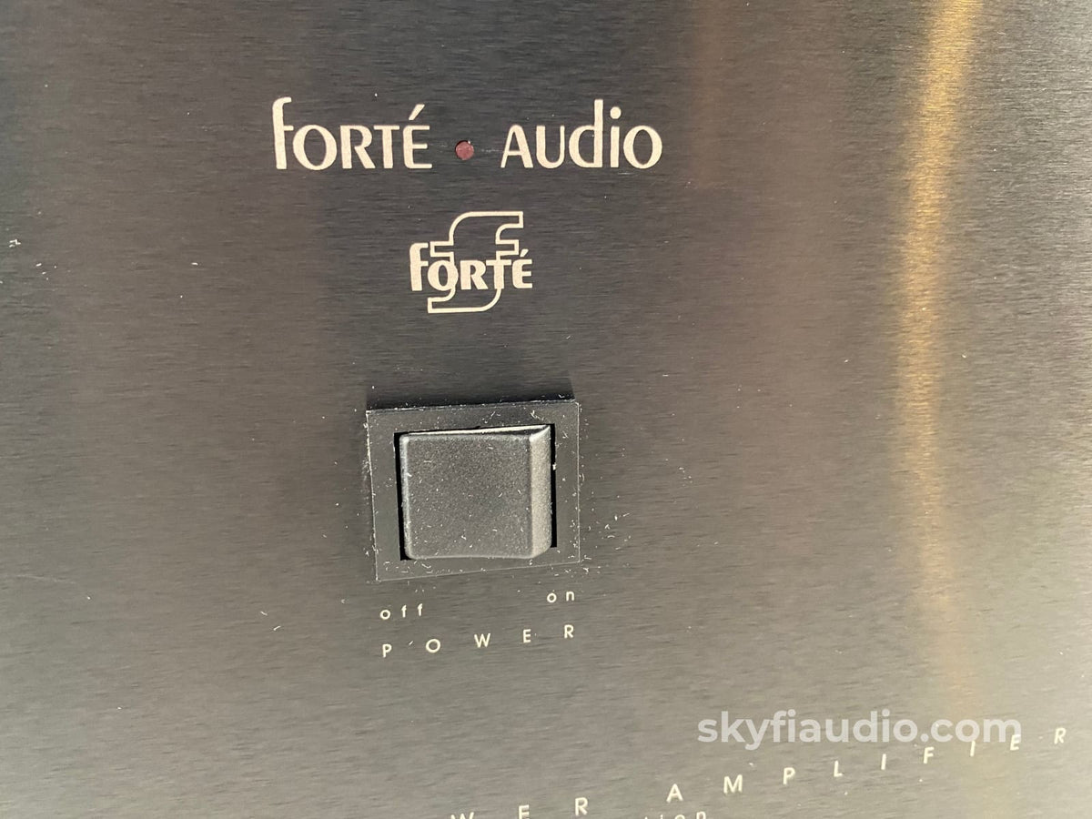 Forte Model 1A, CLASS A Solid State Amplifier, Nelson Pass Design