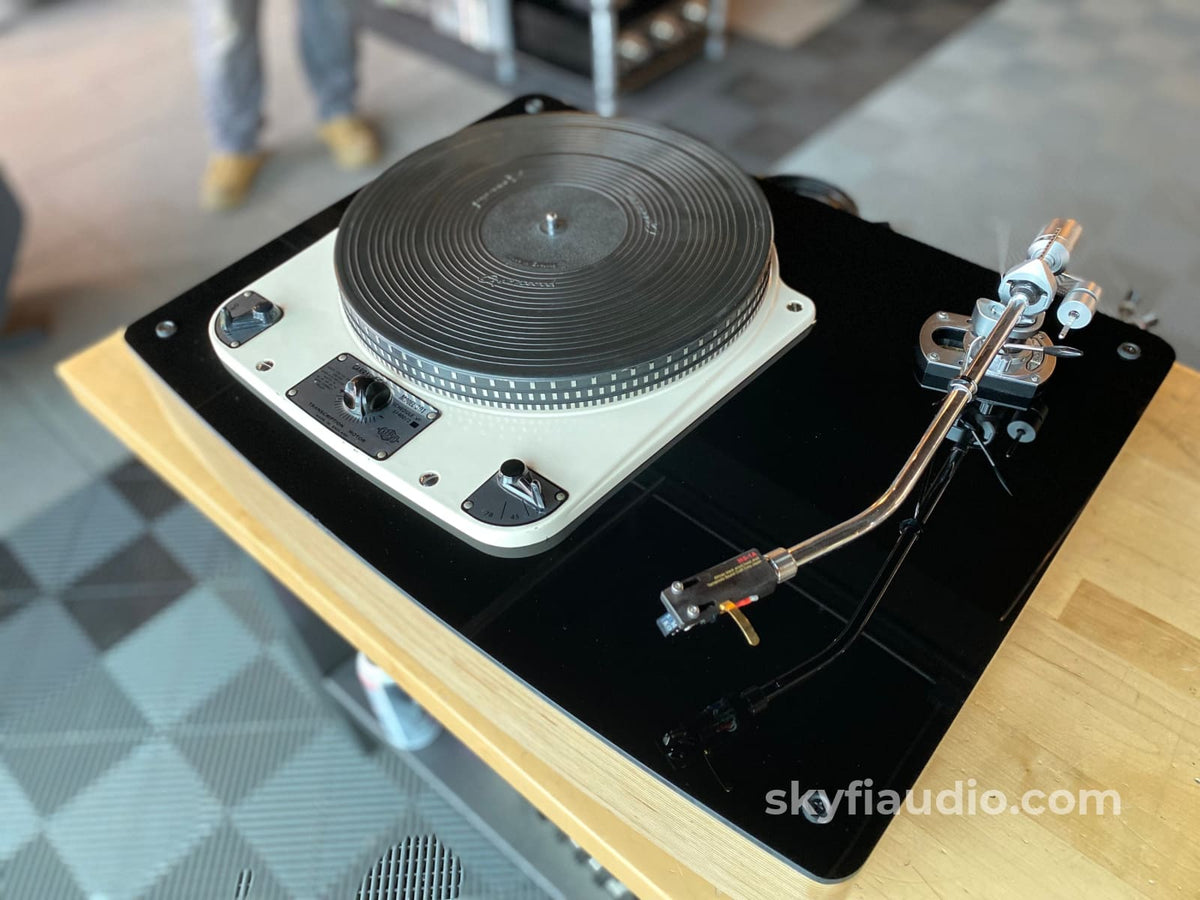 Garrard 301 SkyFi Custom Turntable with 12" SME and Sumiko Blackbird