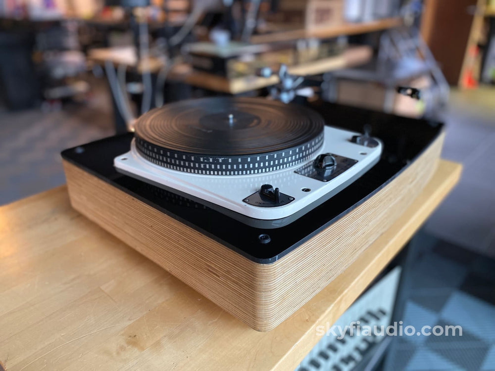 Garrard 301 SkyFi Custom Turntable with 12" SME and Sumiko Blackbird
