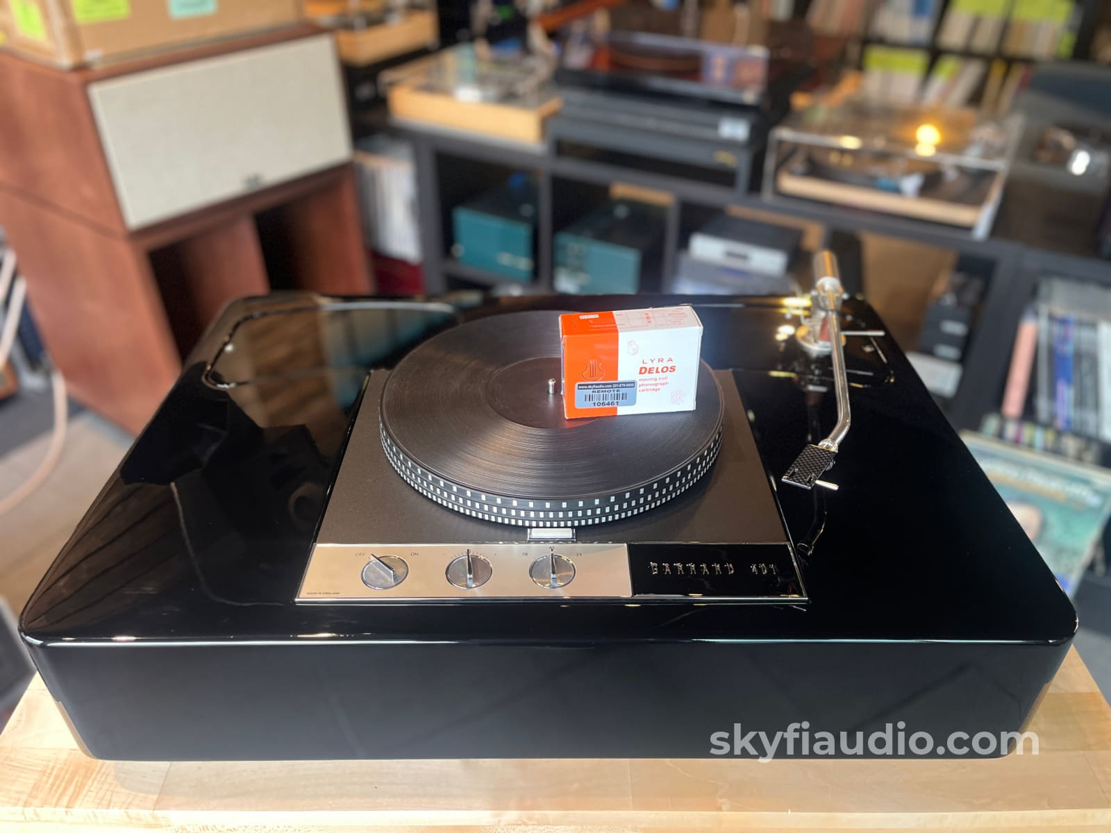 Garrard 401 Artisan Fidelity Turntable - w/New Lyra Delos MC Cartridge