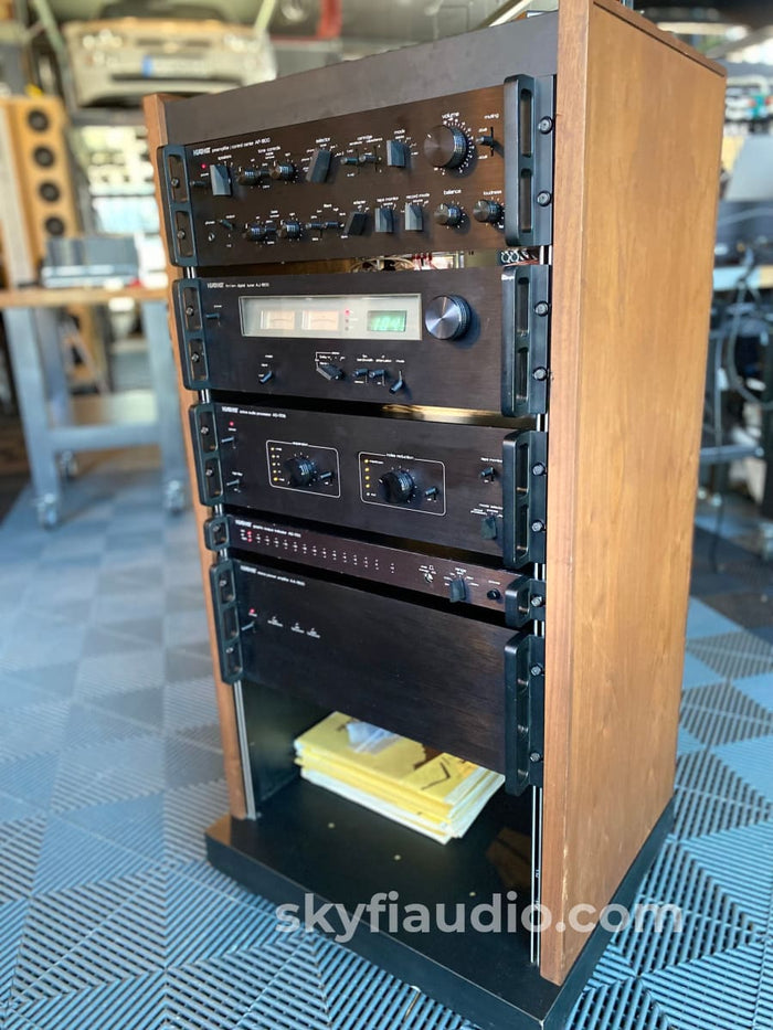 Heathkit Complete Stereo System In Rack