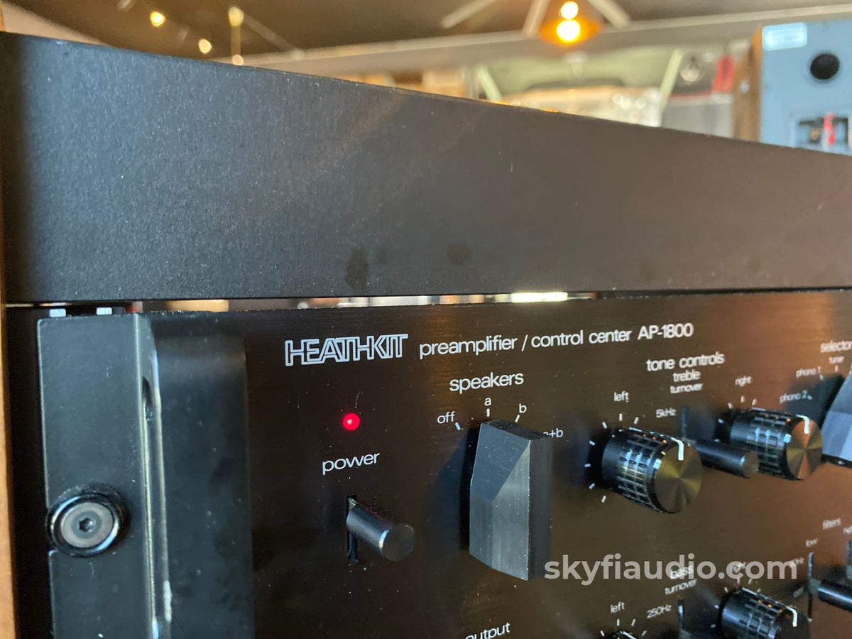 Heathkit Complete Stereo System In Rack