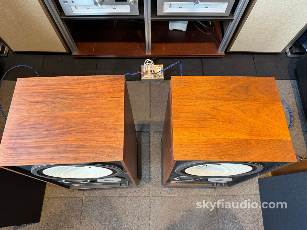 JBL 4311 Vintage Studio Monitors with Stands - WOW