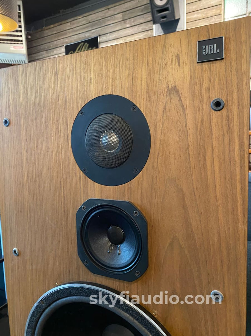 JBL L100T Vintage Floorstanding Speakers - Super Clean and Restored