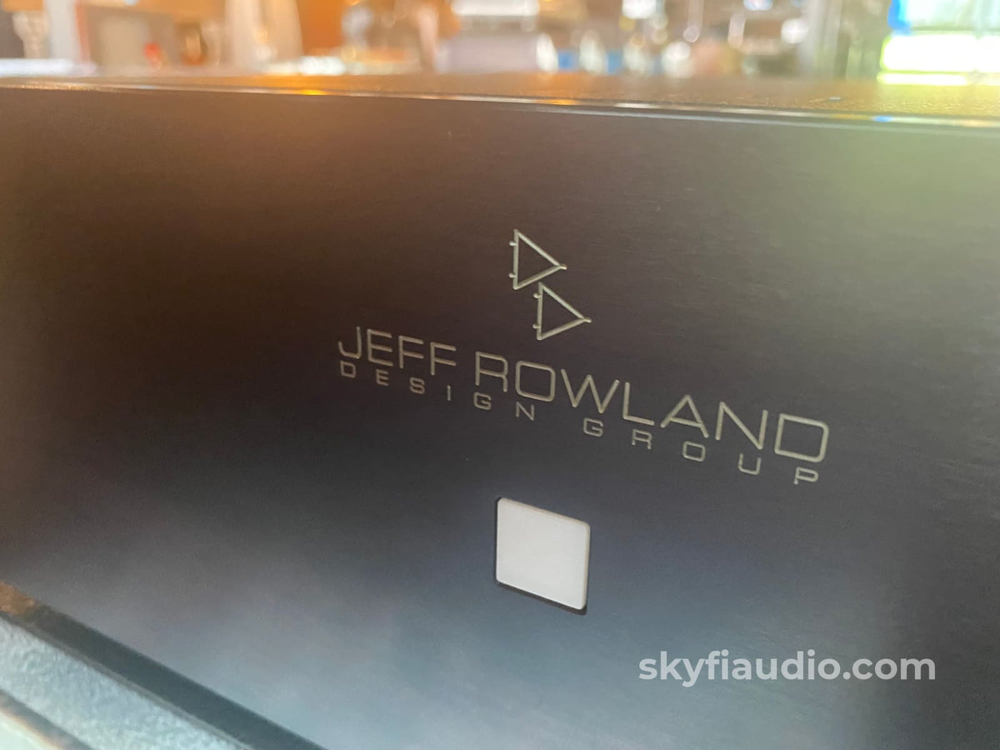 Jeff Rowland Model 1 Solid State Amplifier w/Original Wood Crate