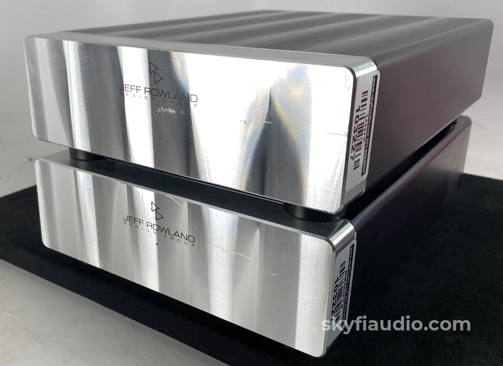 Jeff Rowland Model 201 Monoblock Amplifier Pair