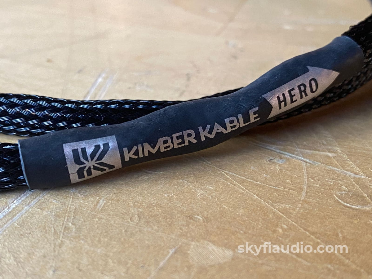 Kimber Kable Hero XLR Audio Interconnects (Pair) - 1m