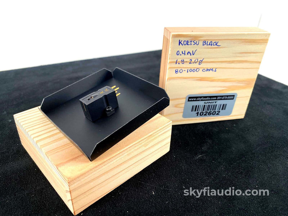 Koetsu Black MC Phono Cartridge - Light Use