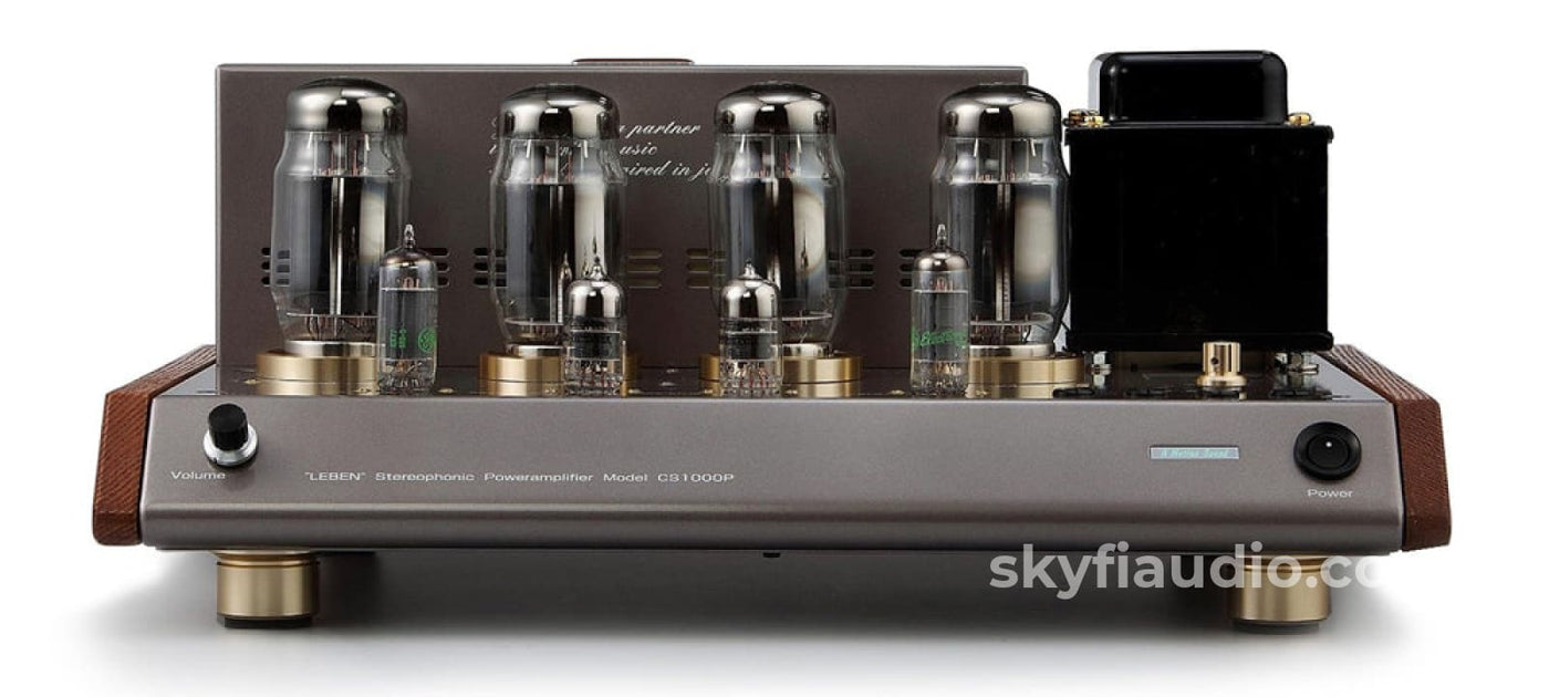 Leben CS-1000P Stereo Tube Power Amplifier - New - Pre Order
