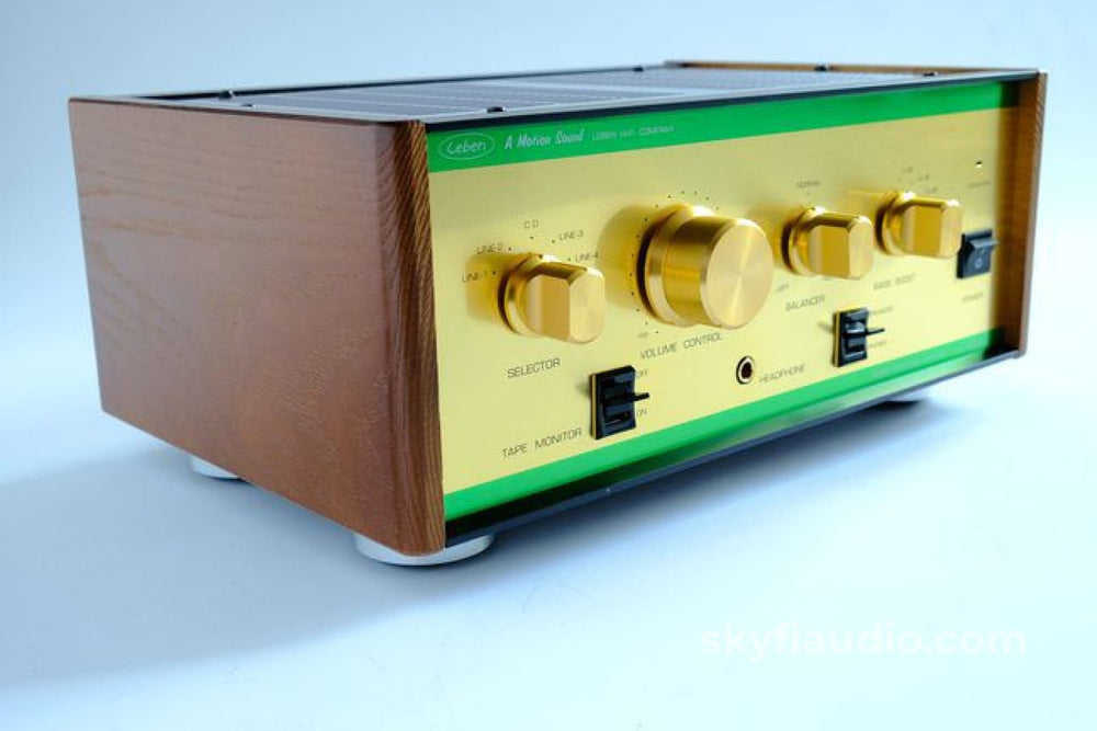 Leben CS-300F Tube Pre Main Amplifier - New - Pre Order