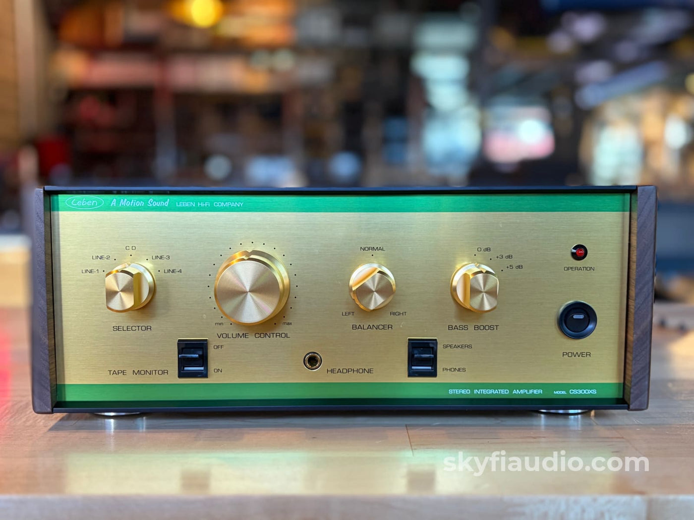 Leben CS-300X(S) Tube Integrated Amplifier - New - Pre-Order