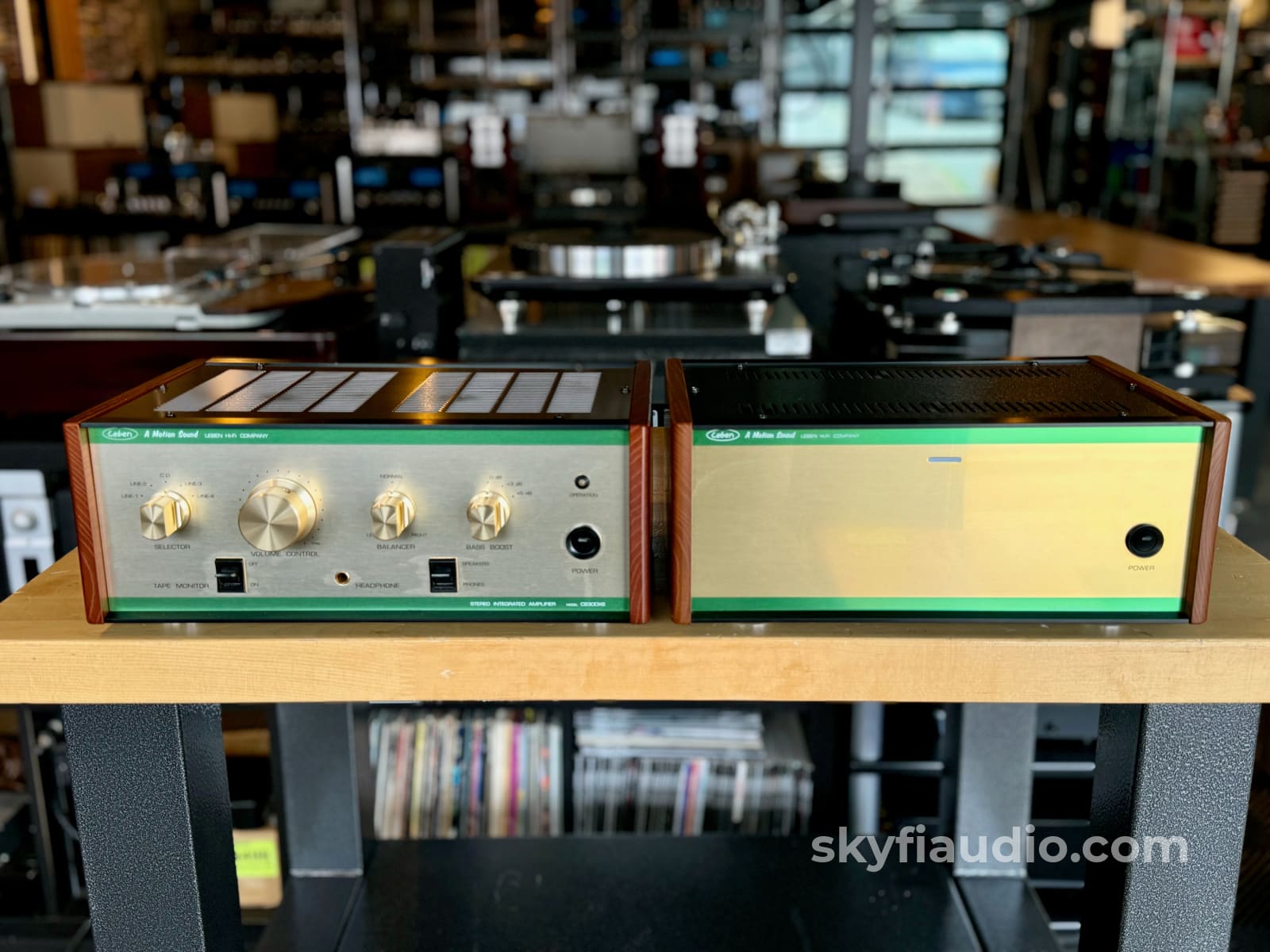 Leben Integrated Amp and Phono Preamp Combo, CS-300X(S) & RS-30EQ, Ser