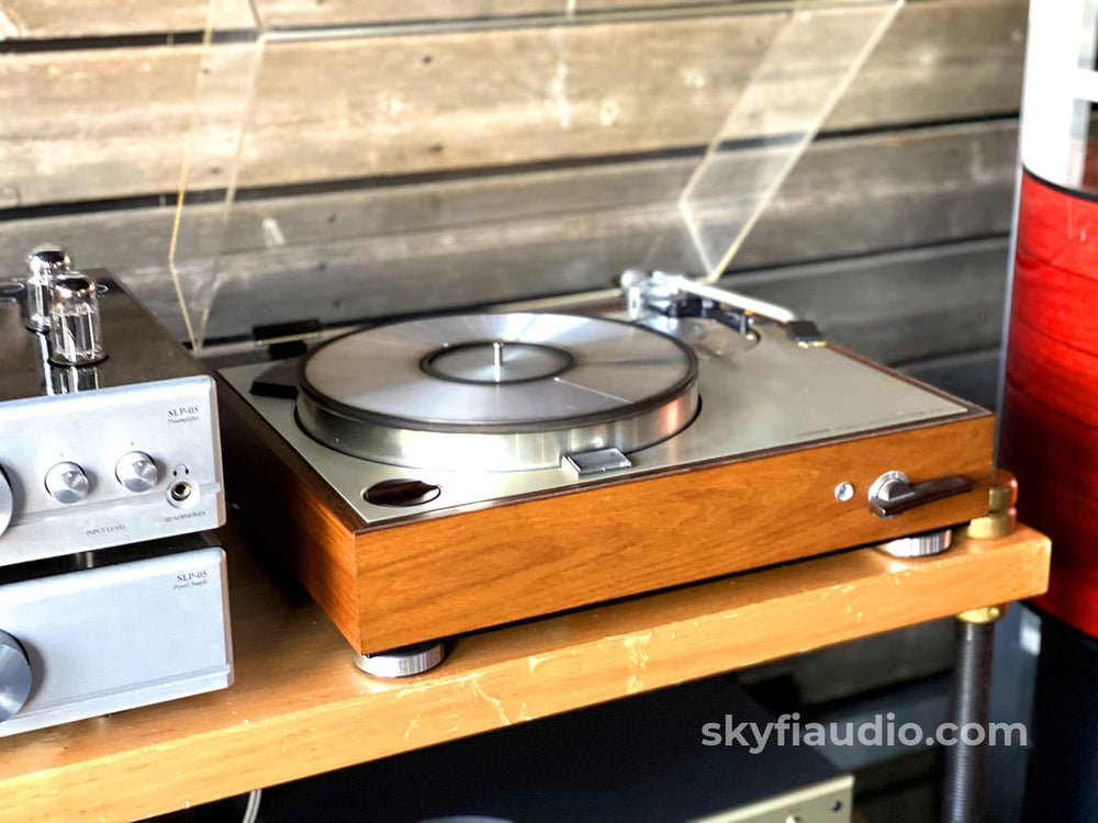Luxman PD-300 Vintage Turntable with New Sumiko Blackbird MC Cartridge