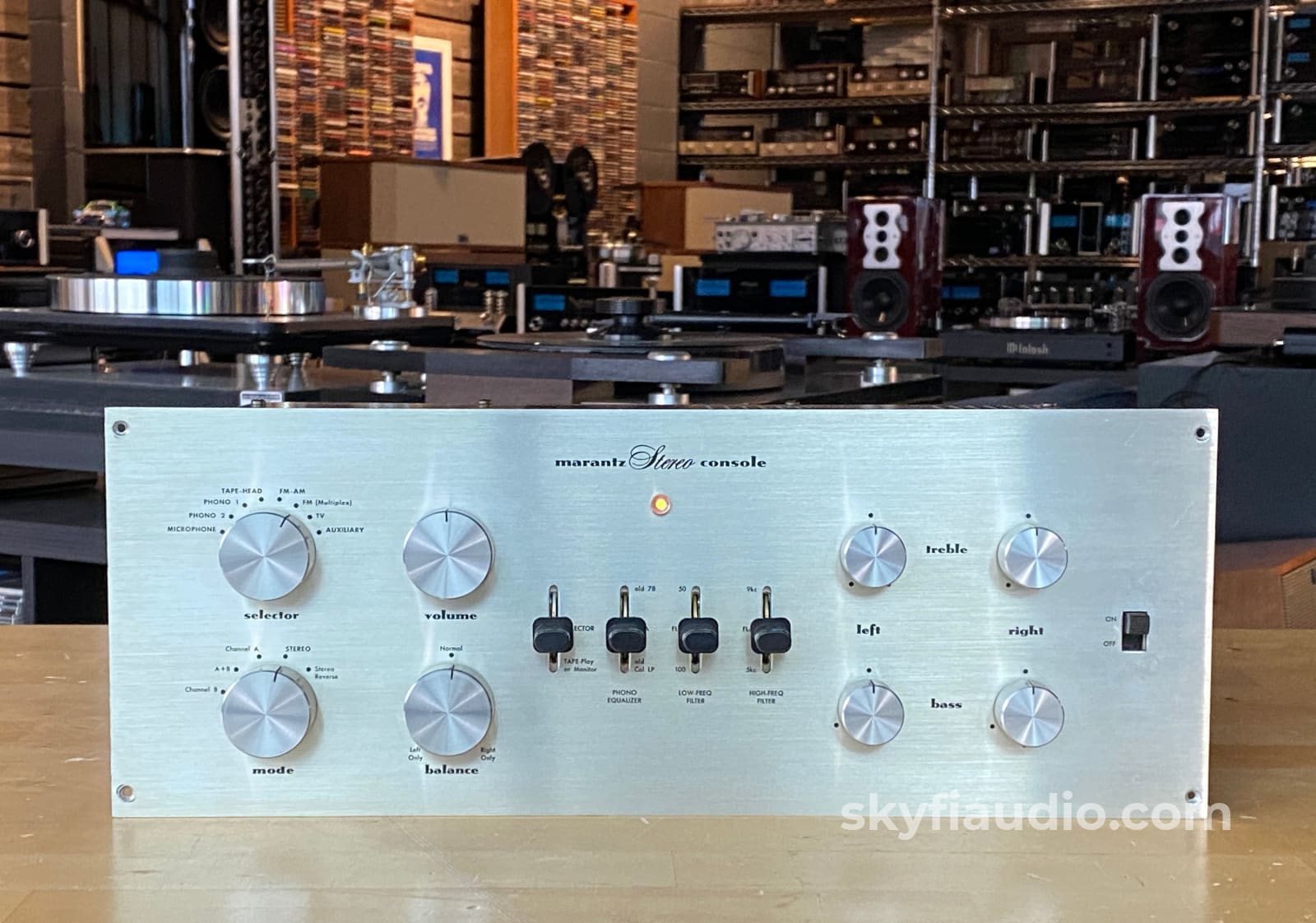 Marantz Model 7 Vintage Tube Preamp - SkyFi Restored, Super Collectibl
