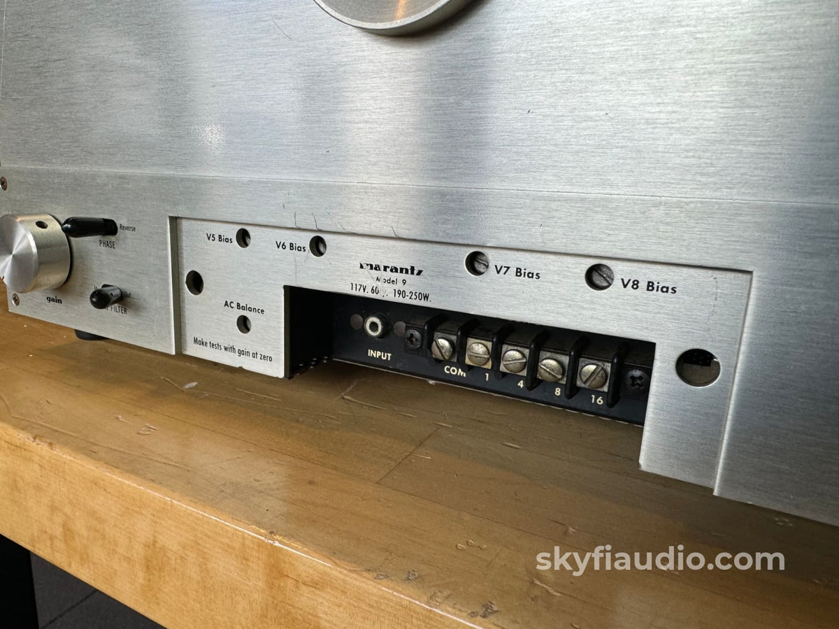 Marantz Model 9 Vintage Tube Monoblock Amplifier (Single) - THE Holy G